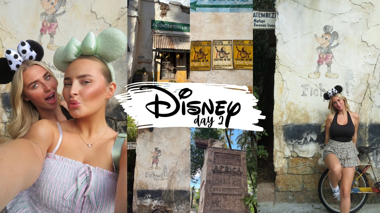 WALT DISNEY WORLD VLOG #2 🌳 Animal Kingdom, Disneys Wilderness Lodge ...