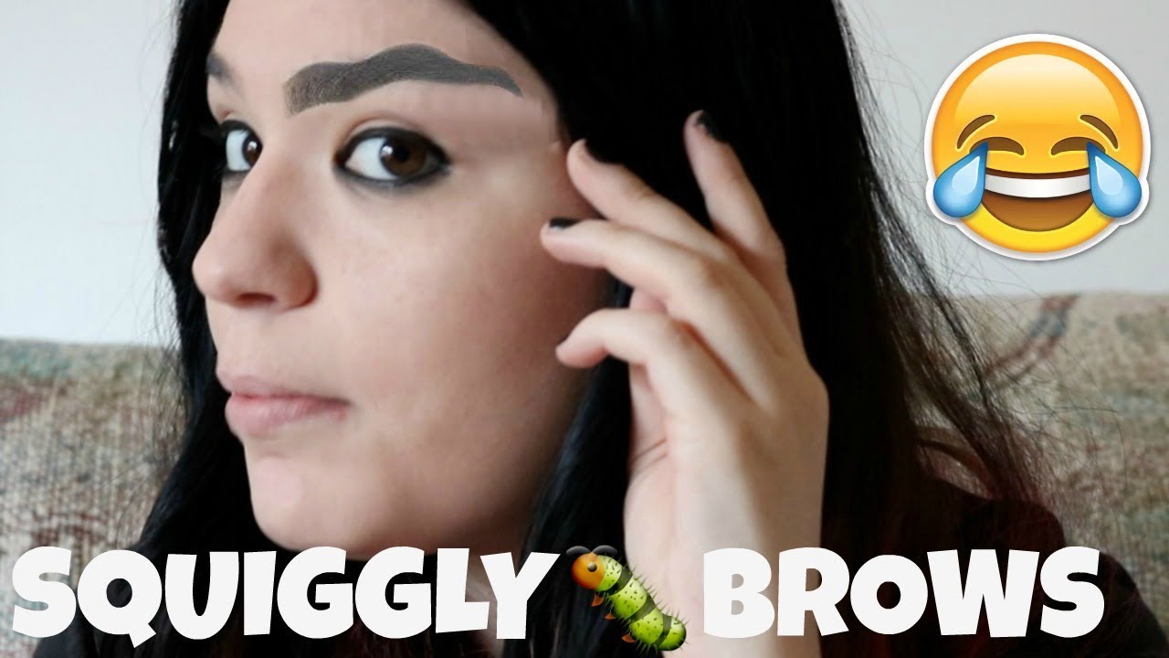 Squiggly Eyebrows - YouTube