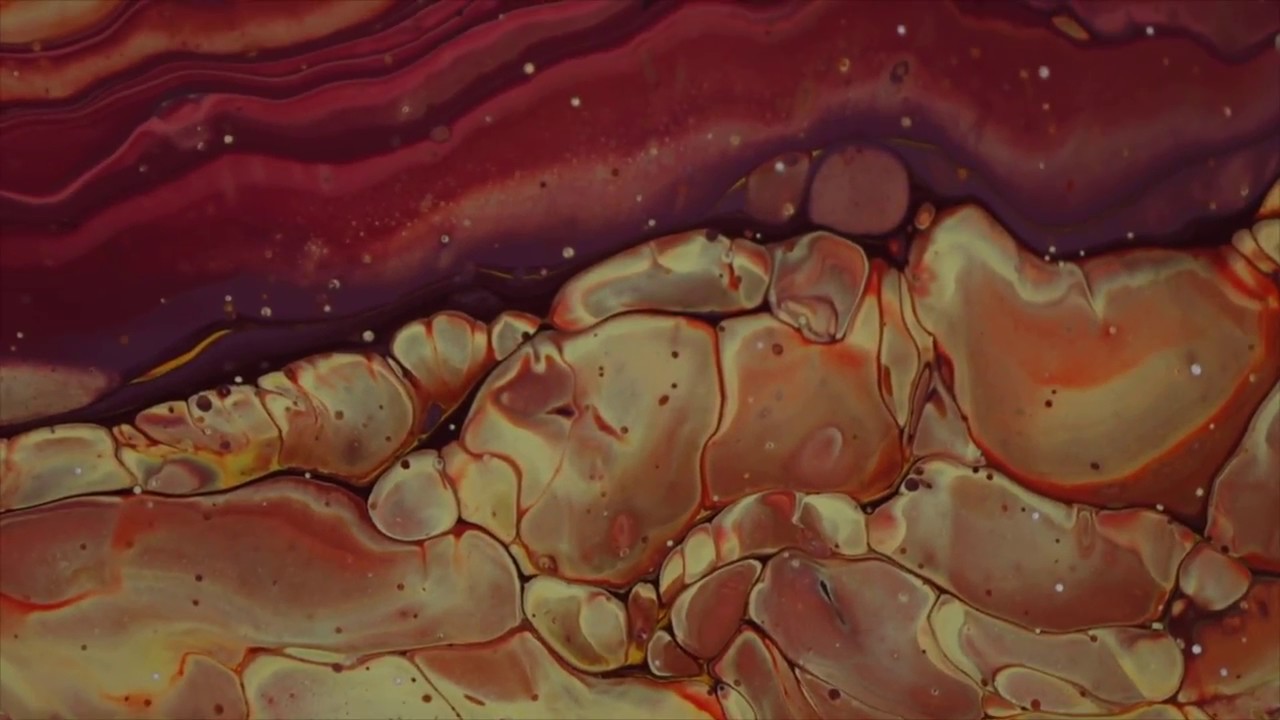 "Pebbles" Fluid Acrylic Painting by Elyse Fournier - YouTube