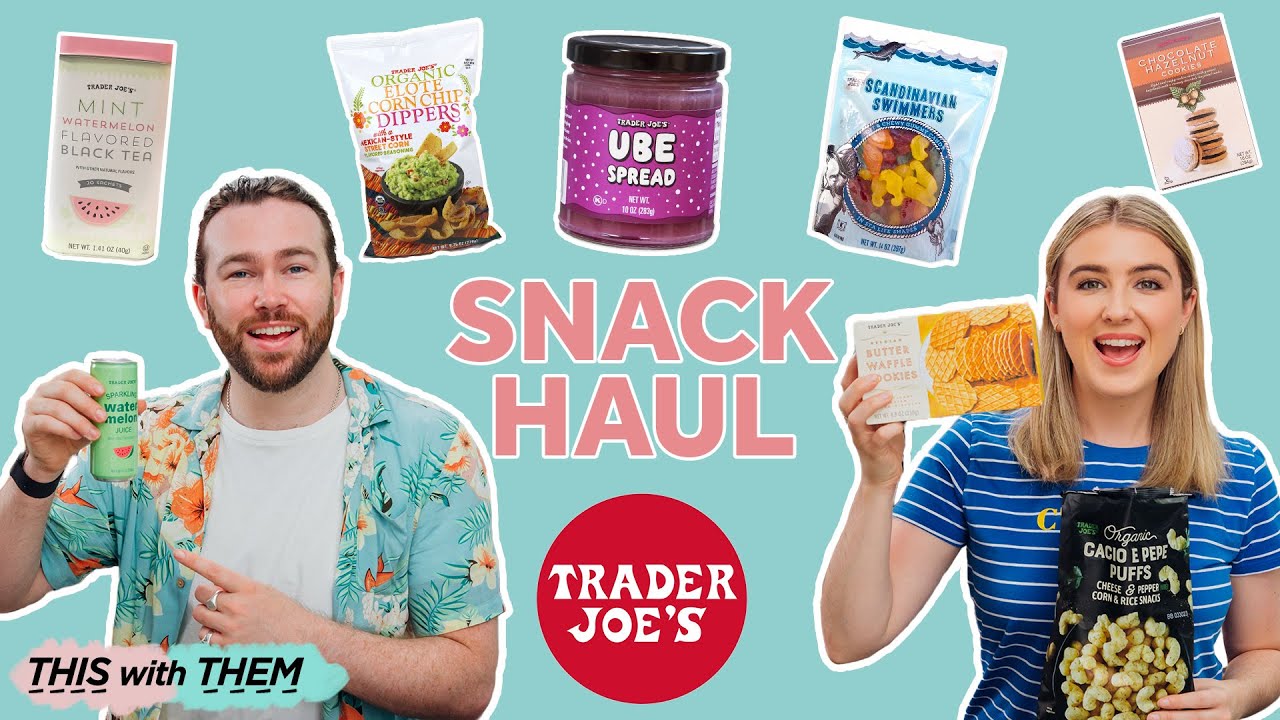 *EPIC* Snack Haul from Trader Joe's 👅 - YouTube