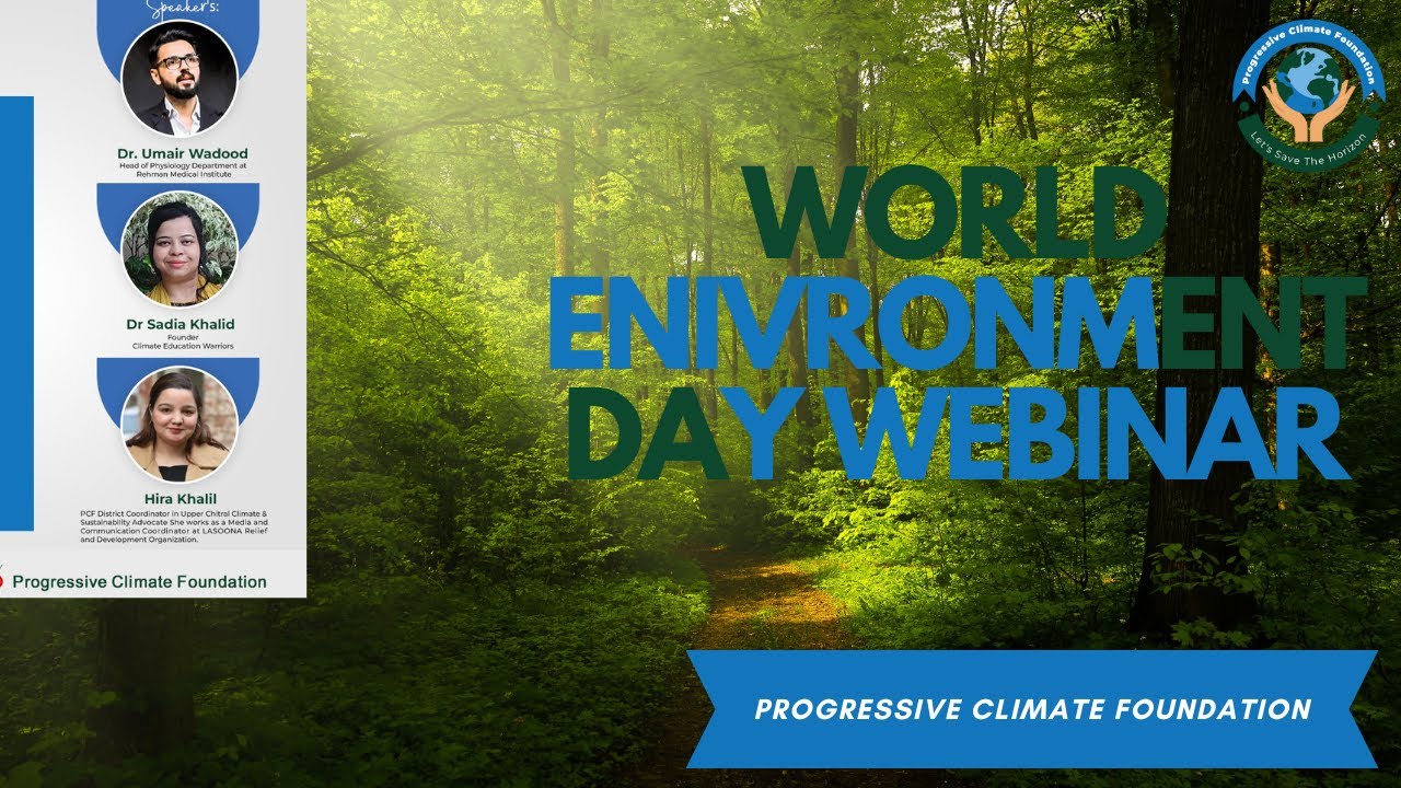World Environment Day | Webinar | Progressive Climate Change | Climate ...
