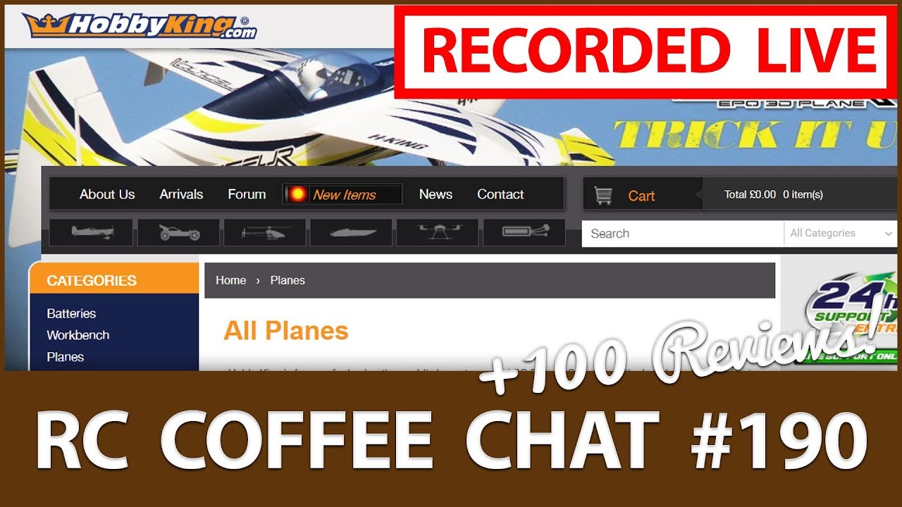 ALL HobbyKing RC Models, Reviewed - ☕ RC Coffee Chat #190 (Fixed Wing ...
