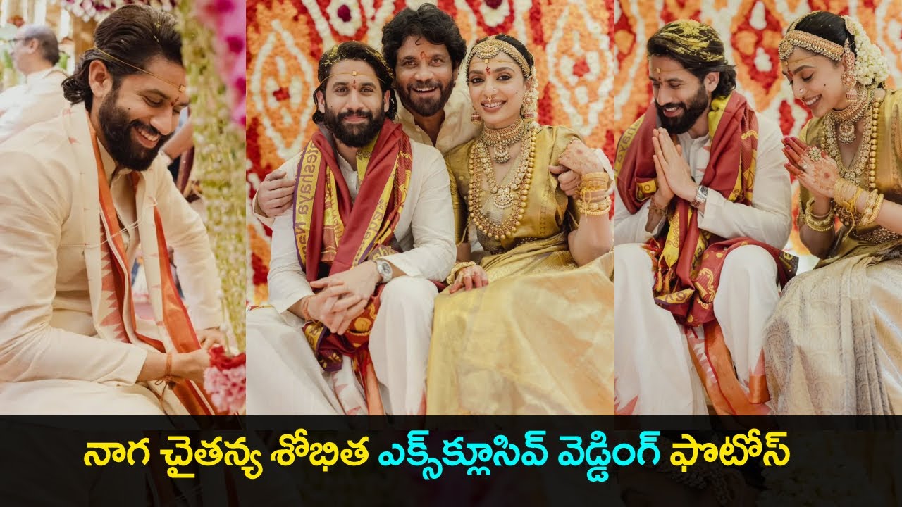 ChaySo wedding😍 : Sobhita & Chaitu beautiful wedding moments ...