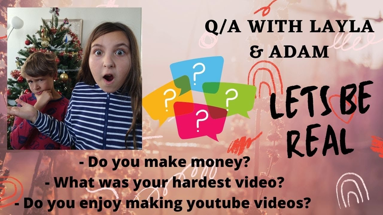 Q & A With Adam & Layla | Creative Kids Adventure | Secrets of Youtube ...