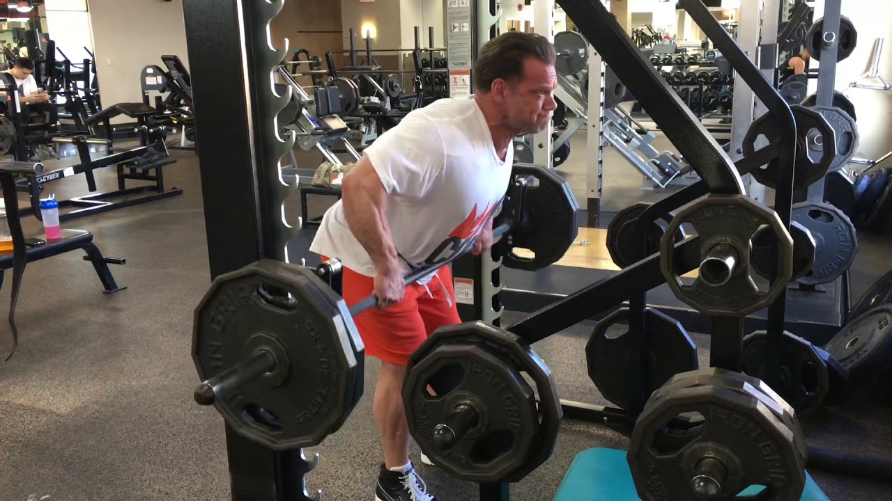 Smith Machine Barbell Row - YouTube