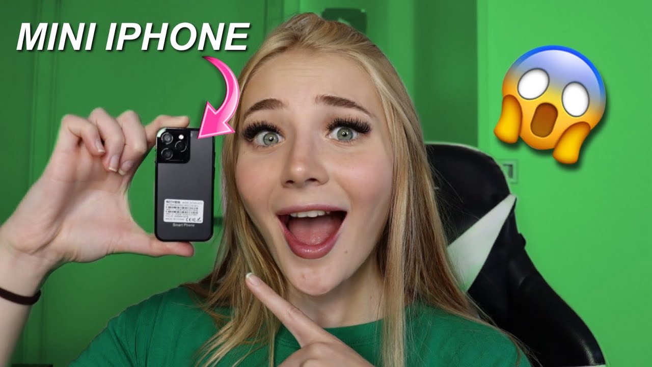 COMPREI O MINI IPHONE DA SHOPEE! - YouTube