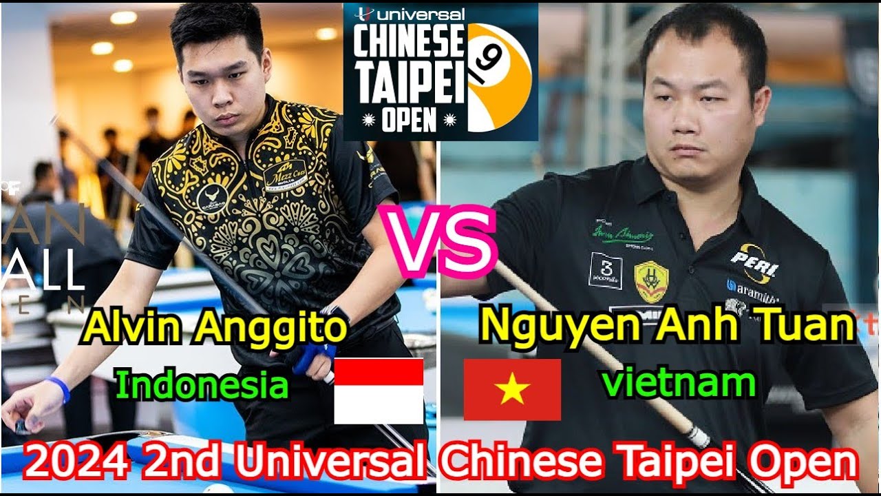 Alvin Anggito VS Nguyễn Anh Tuấn | 2024 2nd Universal Chinese Taipei ...