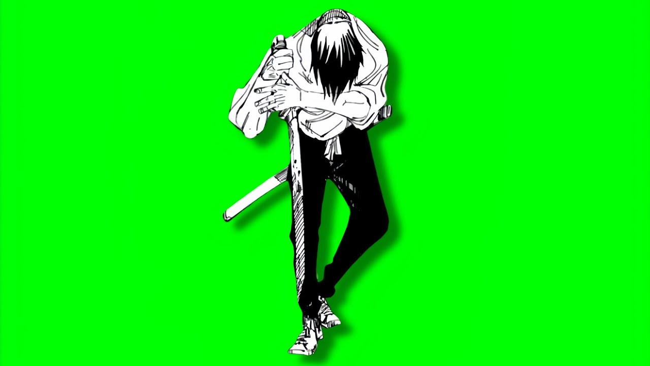 YUTA OKKOTSU GREEN SCREEN ANIMATION (JJK) LEVEL UP YOUR VIDEO'S - YouTube