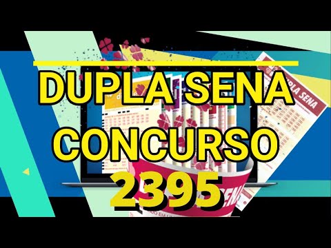 💲DUPLA SENA - CONCURSO 2395 DICA: 3 PALPITES💲