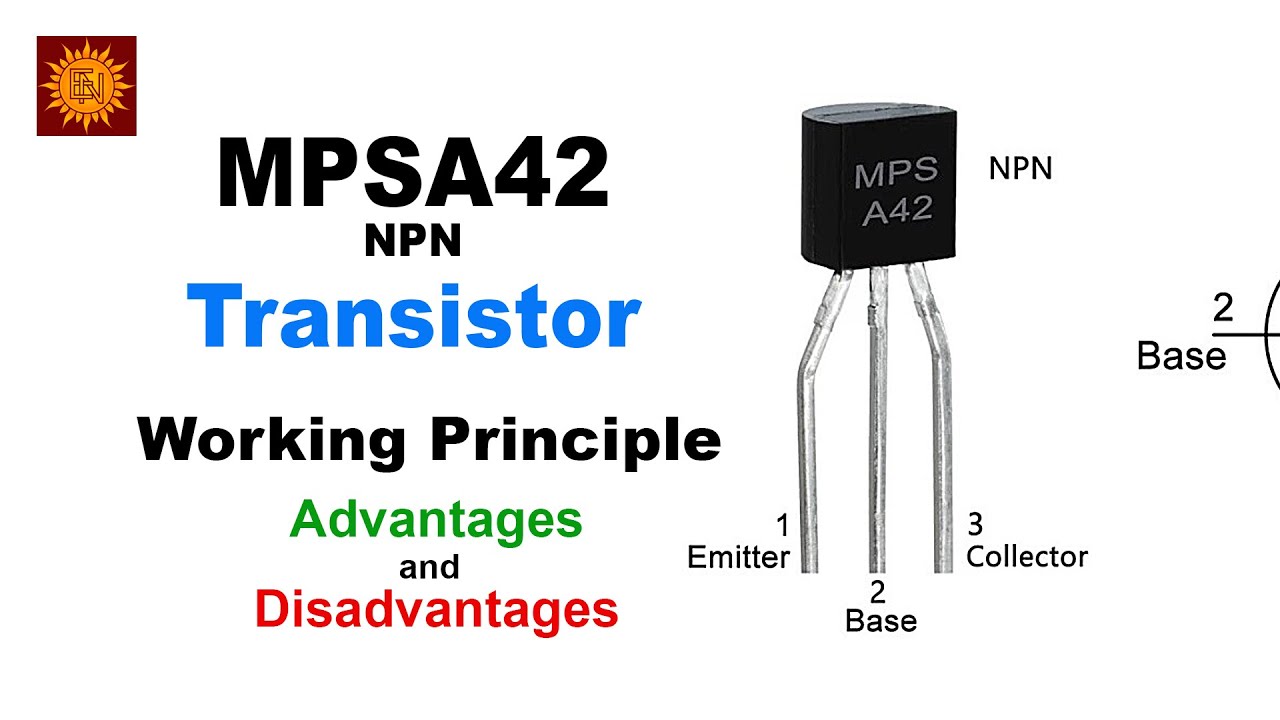 MPSA42 Transistor Complete Details | Working Principle and Best 4 Equivalent Transistors - YouTube
