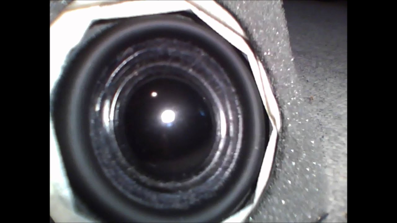 home made mini subwoofer - YouTube