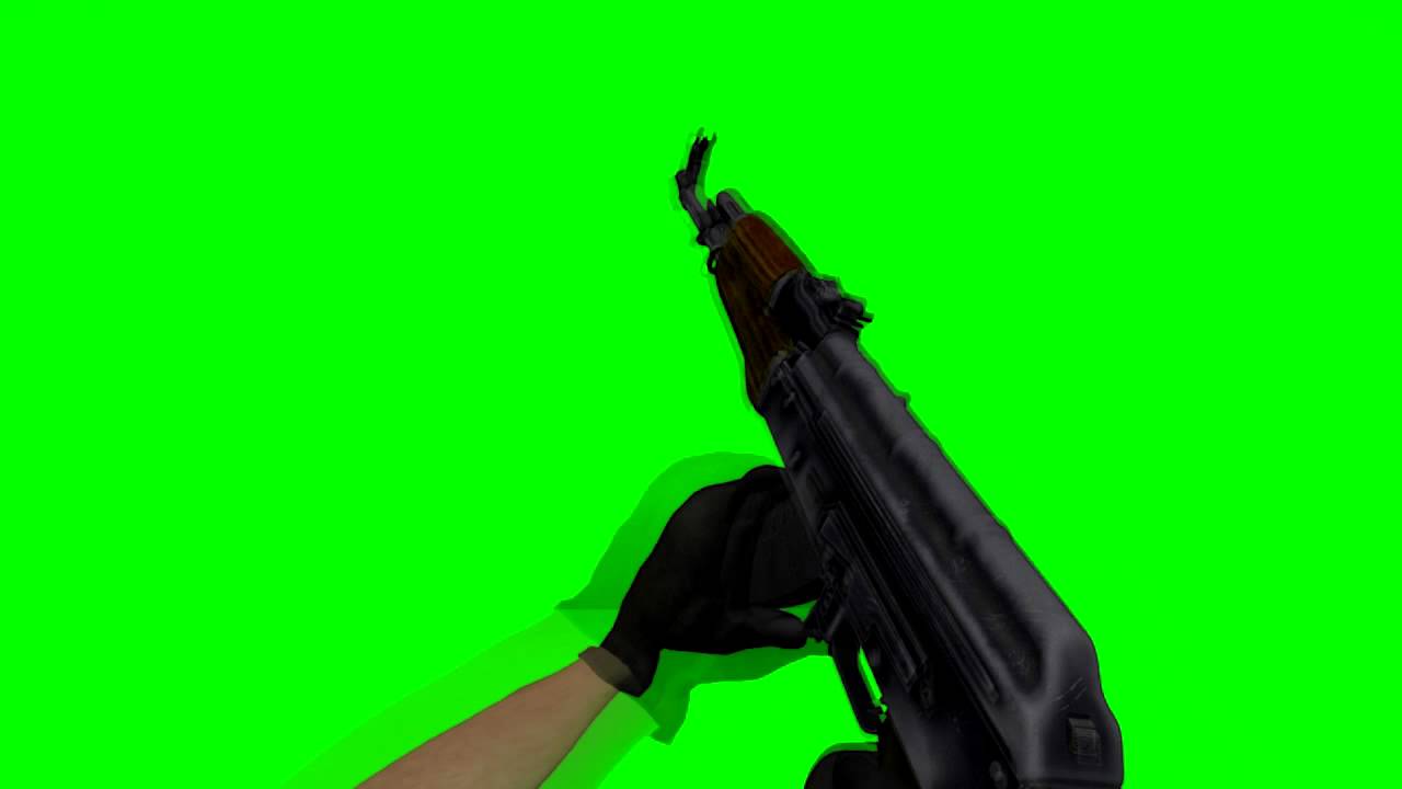 CS:GO - AK-47 | Default - Green Screen - YouTube