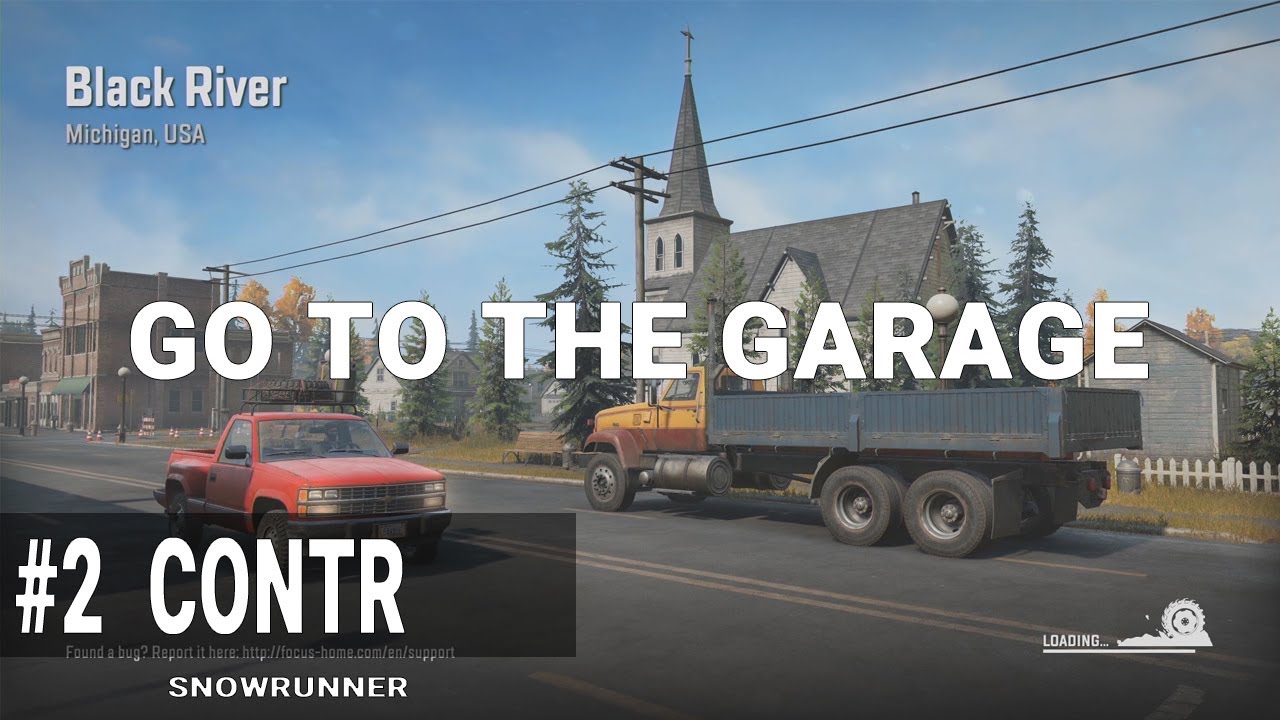 #2 SnowRunner - Go To The Garage - Black River, Michigan - YouTube