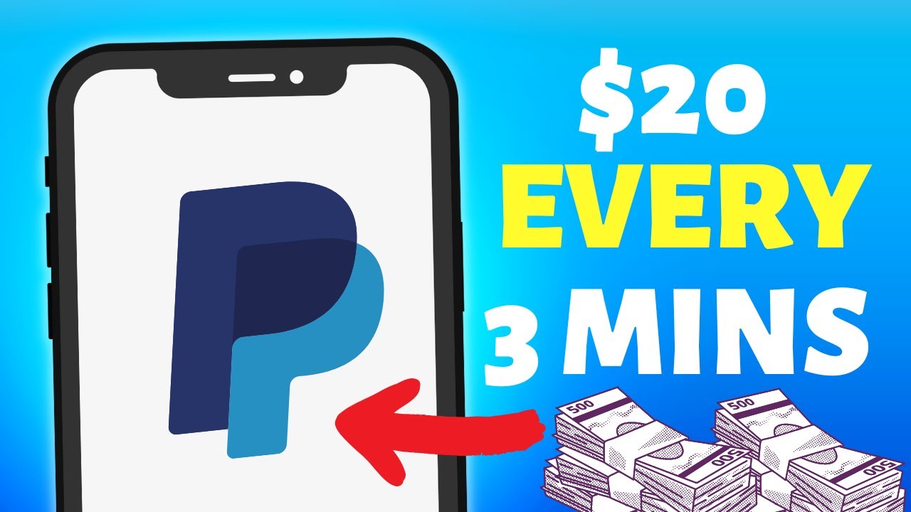 Make Money Online PayPal | Earn $20 Every 3 Minutes | Free PayPal Money ...