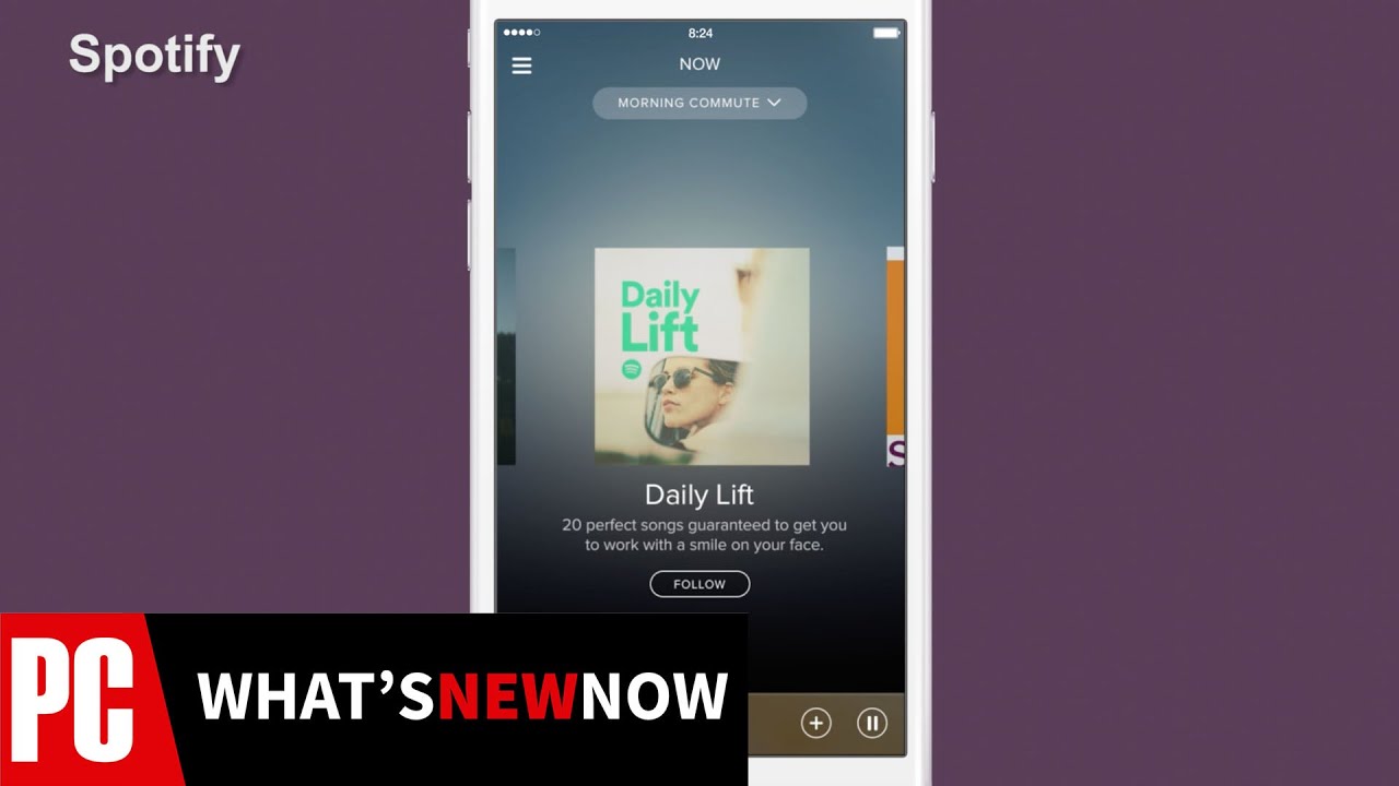 Spotify Announces New Start Page, Customized Tunes, and Video - YouTube