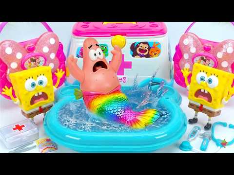 Satisfying Unboxing Cute SpongeBob SquarePants Doctor Toys Collection ASMR