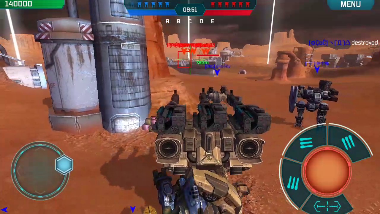 War robots. Trident are everywhere. - YouTube