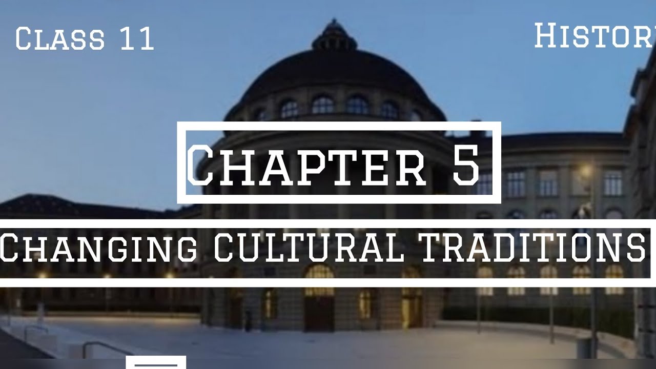 Changing cultural traditions;through ANIMATION Class11 history chapter ...
