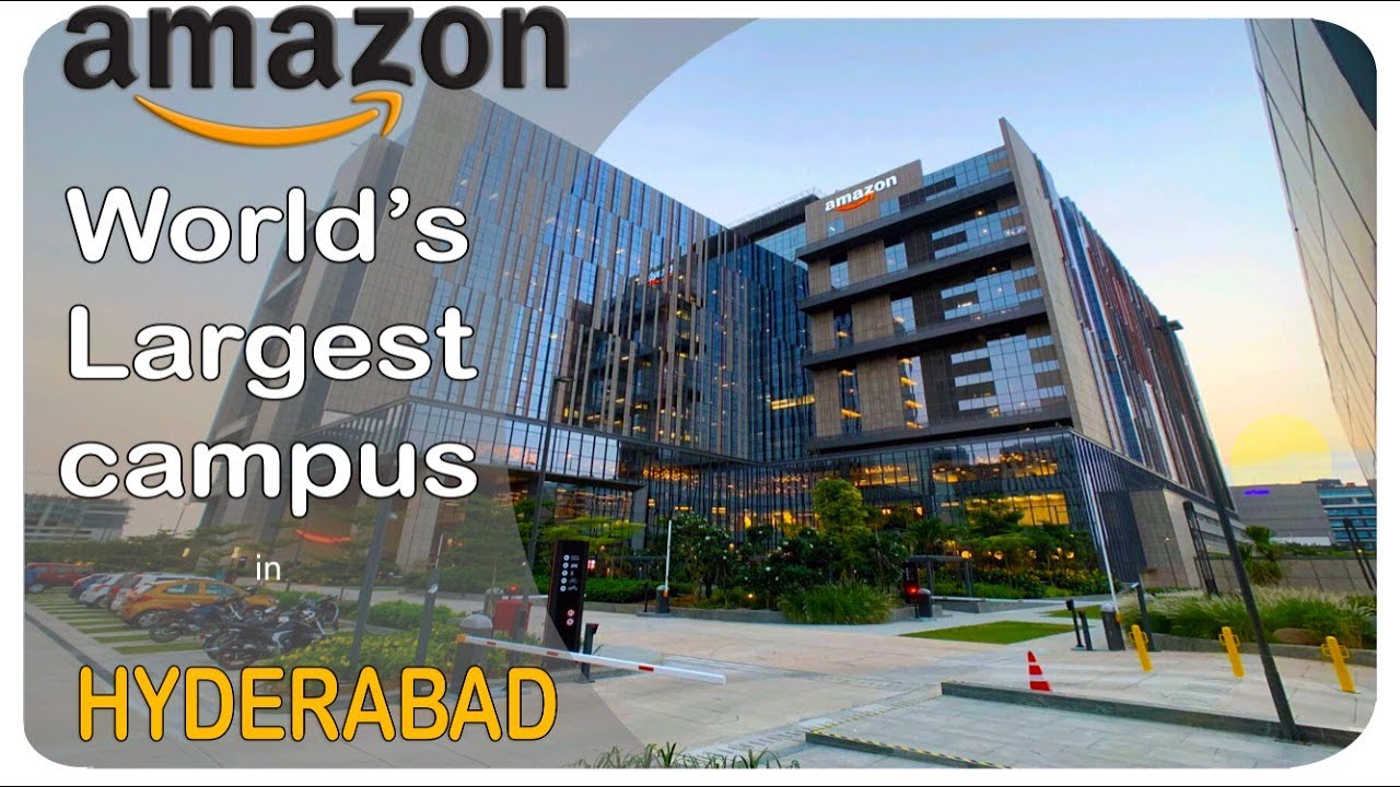 A Glimpse of World's largest Amazon Campus | Hyderabad - YouTube