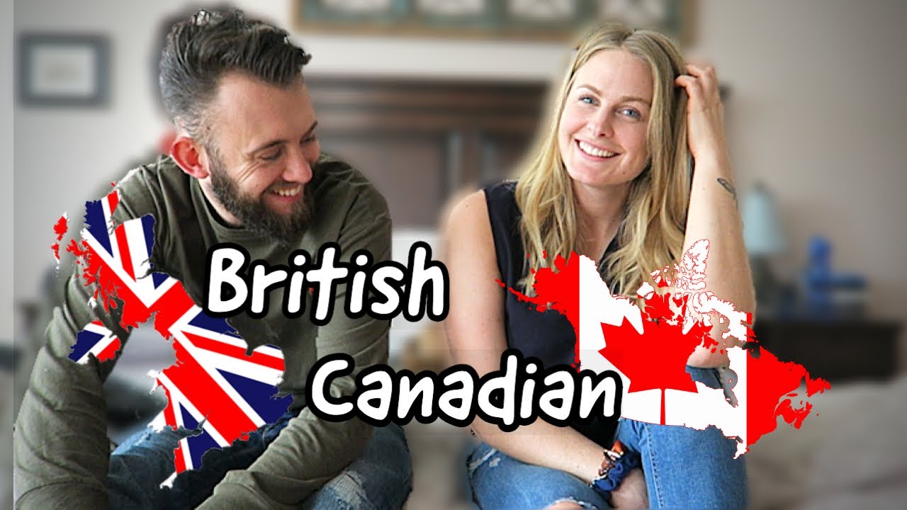 CANADIAN vs. BRITISH English - YouTube