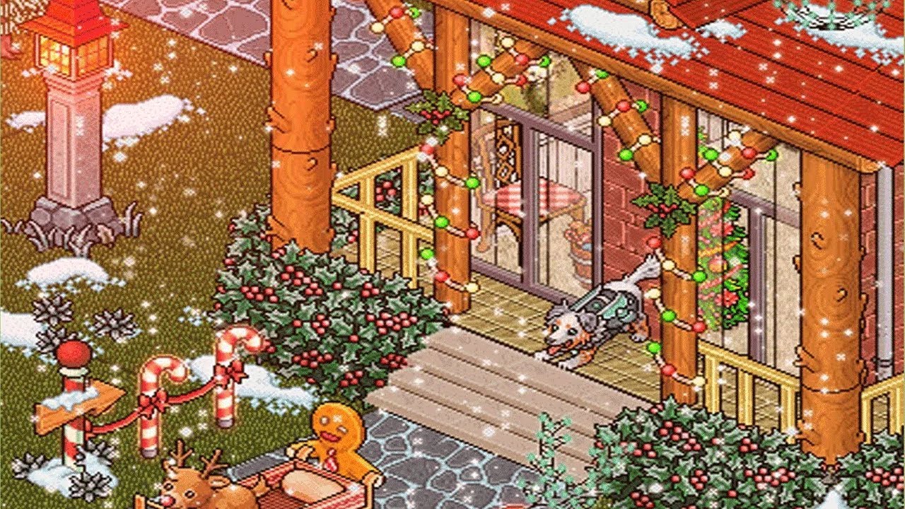 Christmas House (2022) 🍬🎄|| HABBO Speed Build Exterior🛠 - YouTube