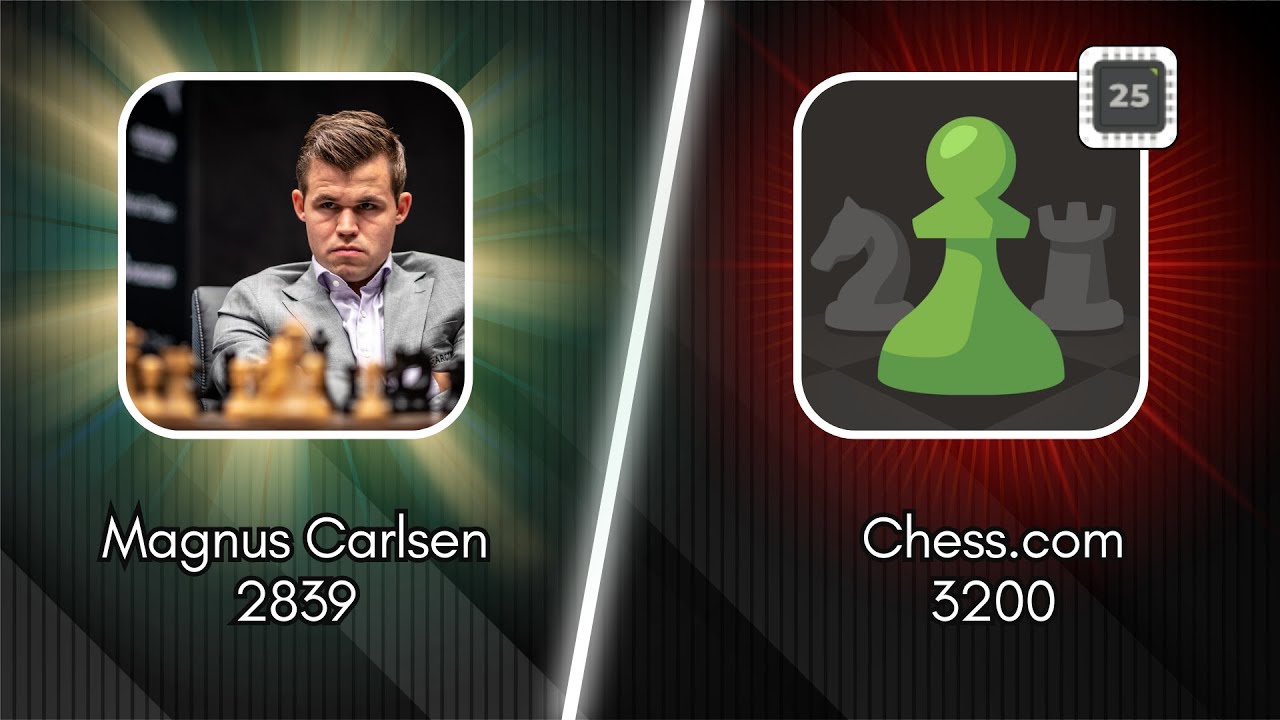 Magnus Carlsen vs Chess.com |Maximum 3200| Nivel 25 - YouTube