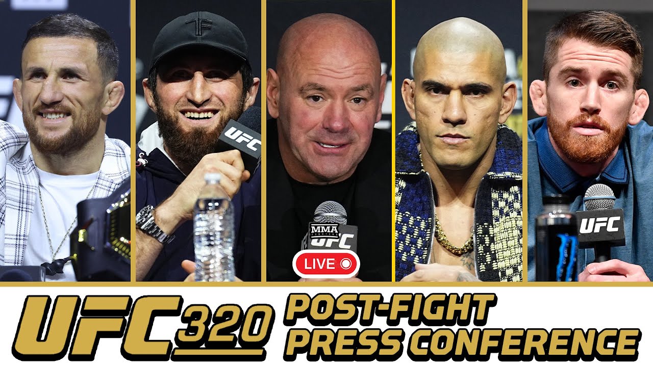UFC 320: Ankalaev vs. Pereira 2 Post-Fight Press Conference | MMA ...