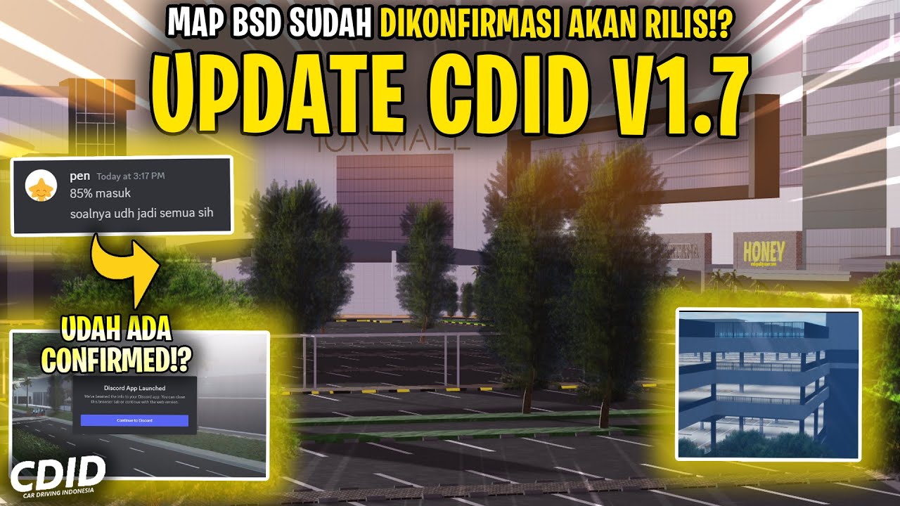 MAP BSD REWORK TELAH DIKONFIRMASI AKAN RILIS DI CDID UPDATE V1.7 - Car ...