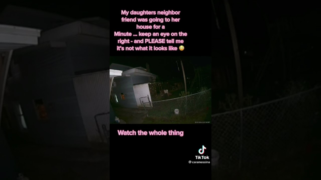 Paranormal Captured on Ring Camera Light Anomaly #shorts - YouTube