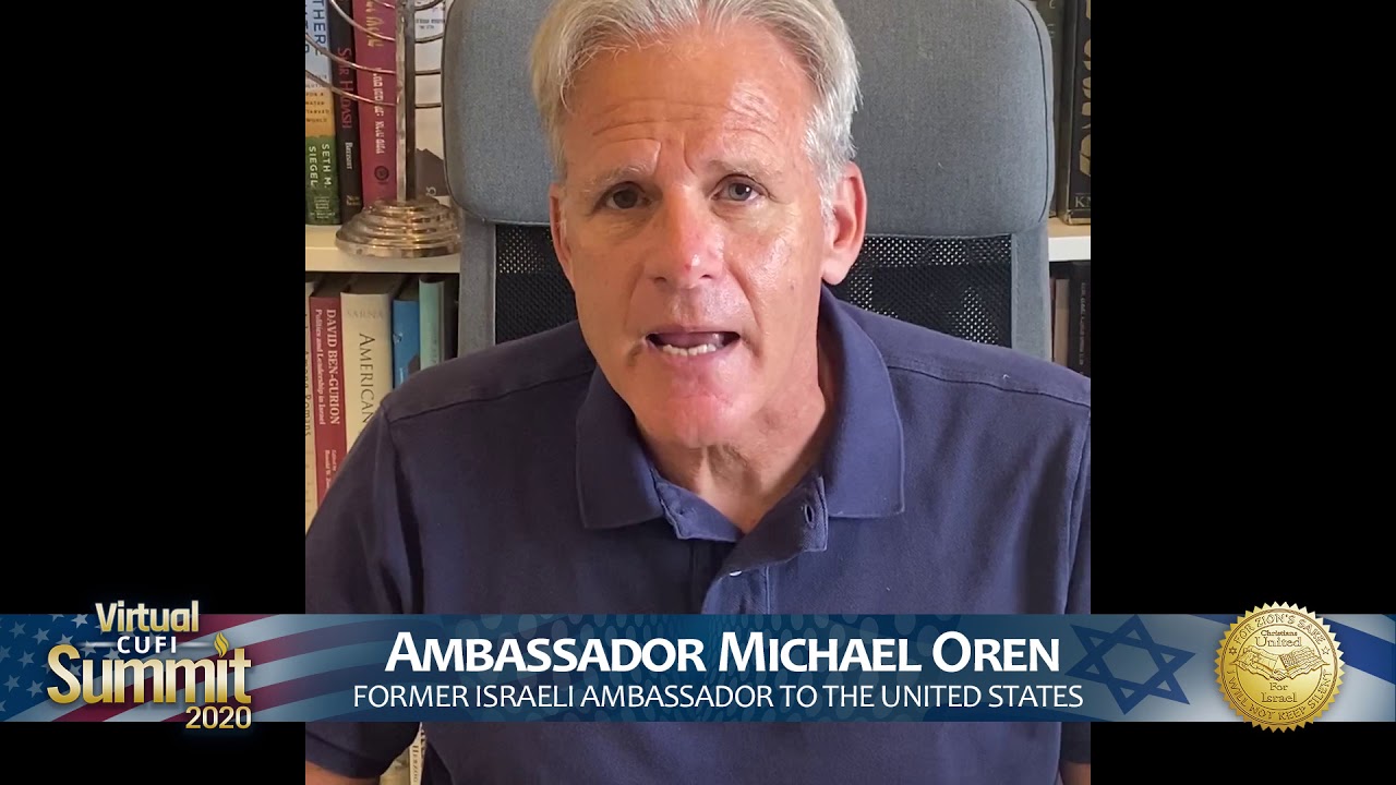 Michael Oren, Former Israeli Ambassador to the US, Speaking at CUFI's ...