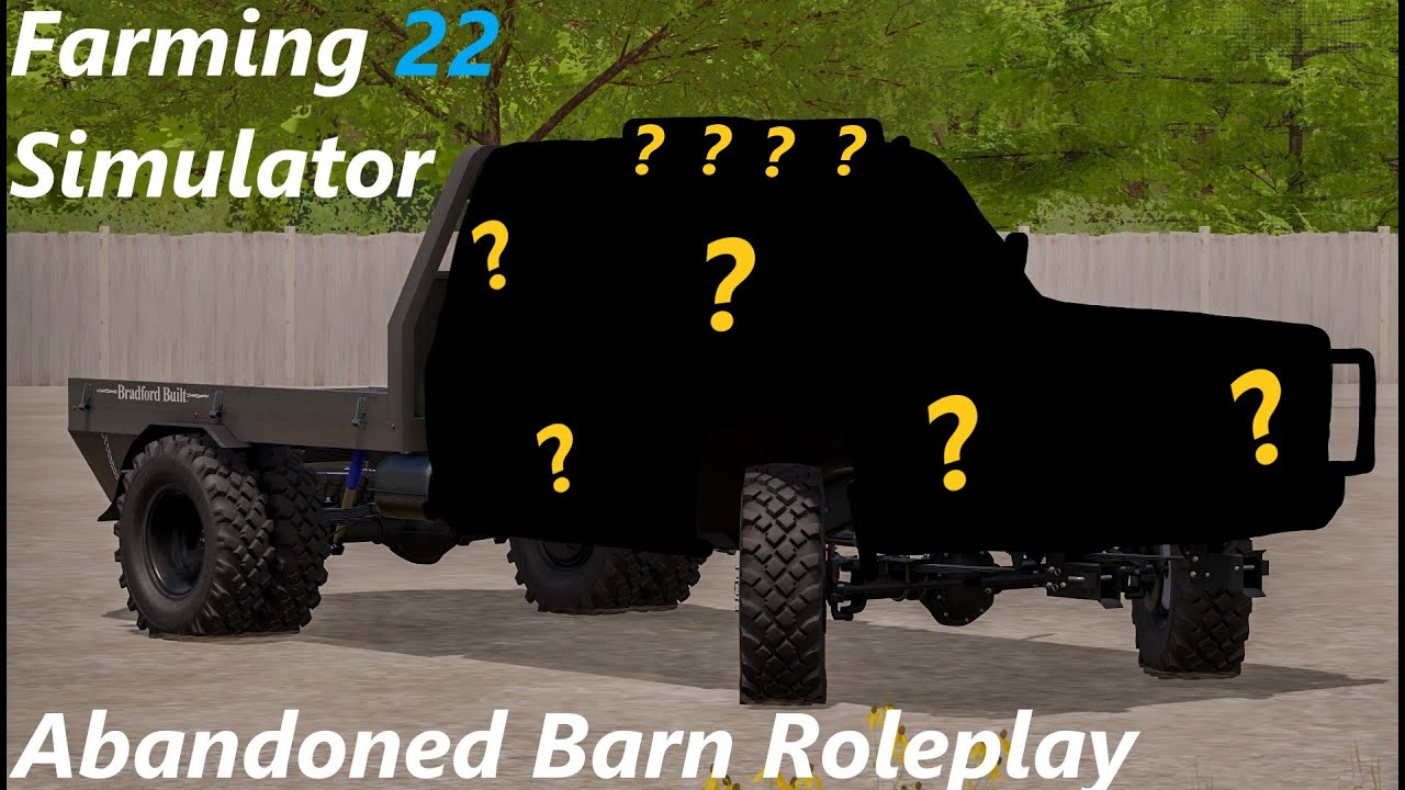 Restoring An Abandoned K30 From The 1970s! | FS22 Roleplay | - YouTube