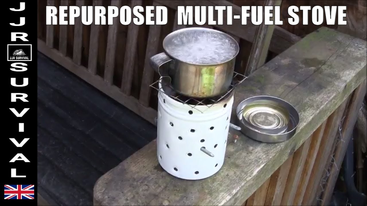 REPURPOSED MULTI-FUEL STOVE FOR RICK - YouTube