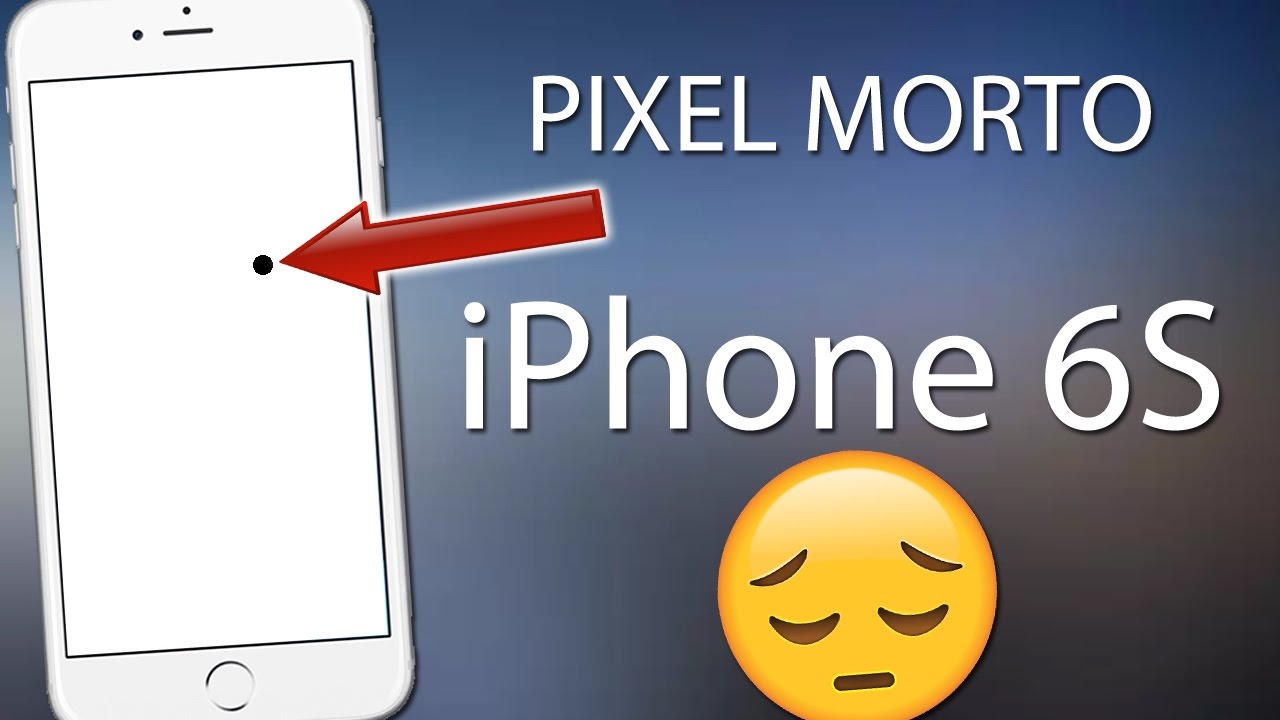 Pixel Morto na Tela do iPhone 6S - YouTube