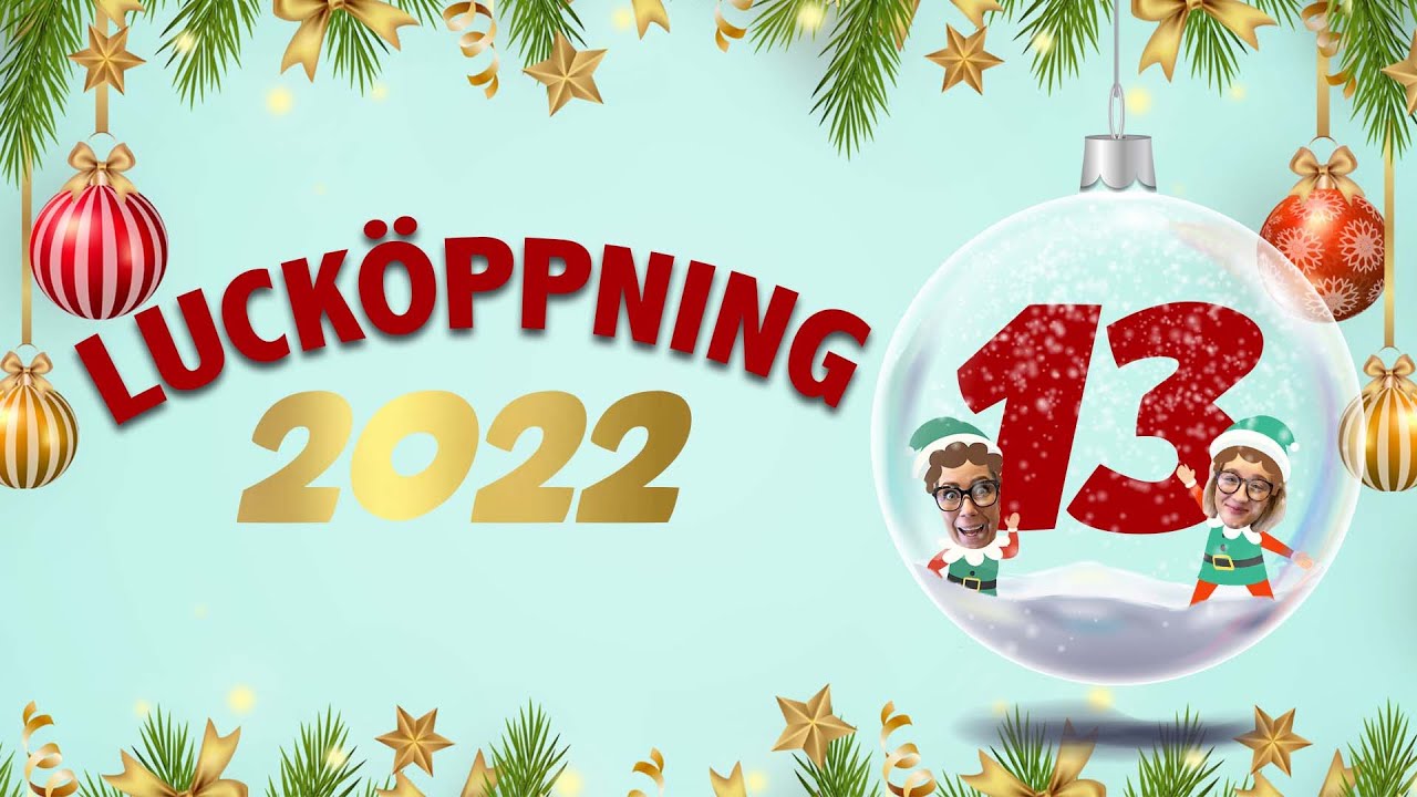 LUCKA 13 | LUCKÖPPNING 2022 - YouTube