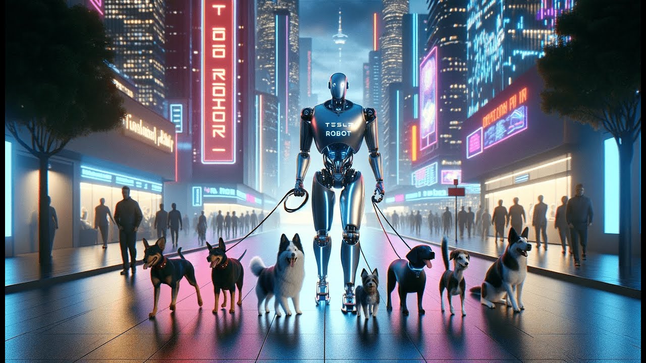 Tesla's Robot is RIDICULOUS - could it walk dogs? Run a yoga class ...