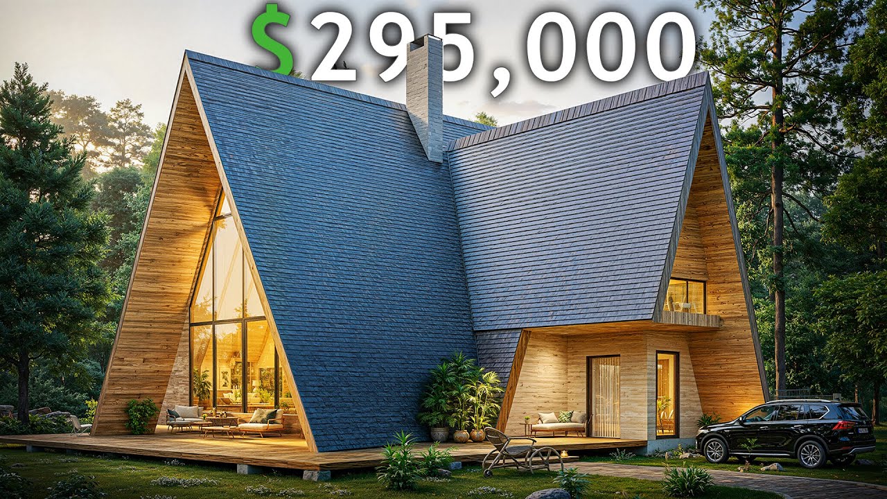 Perfect Dream Home! Fall in Love With The Ultimate A Frame House Design ...