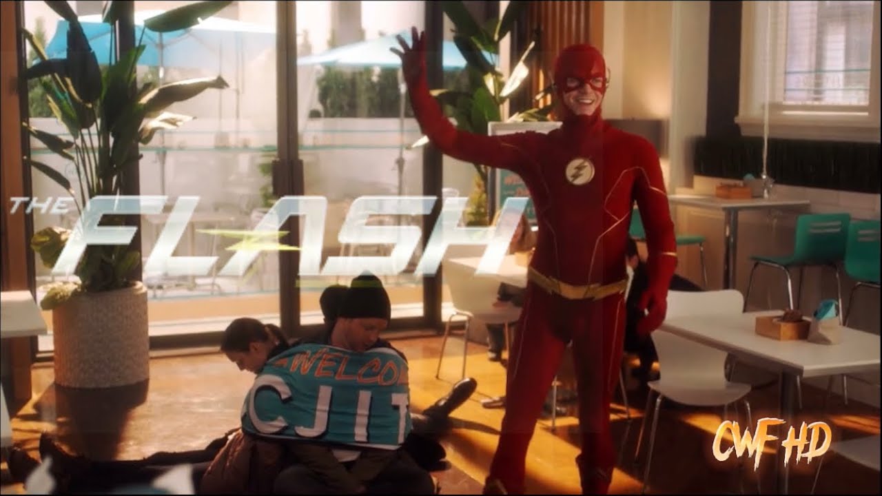 The Flash 6x10 | Flash stops Jitters robbery + New Intro - YouTube