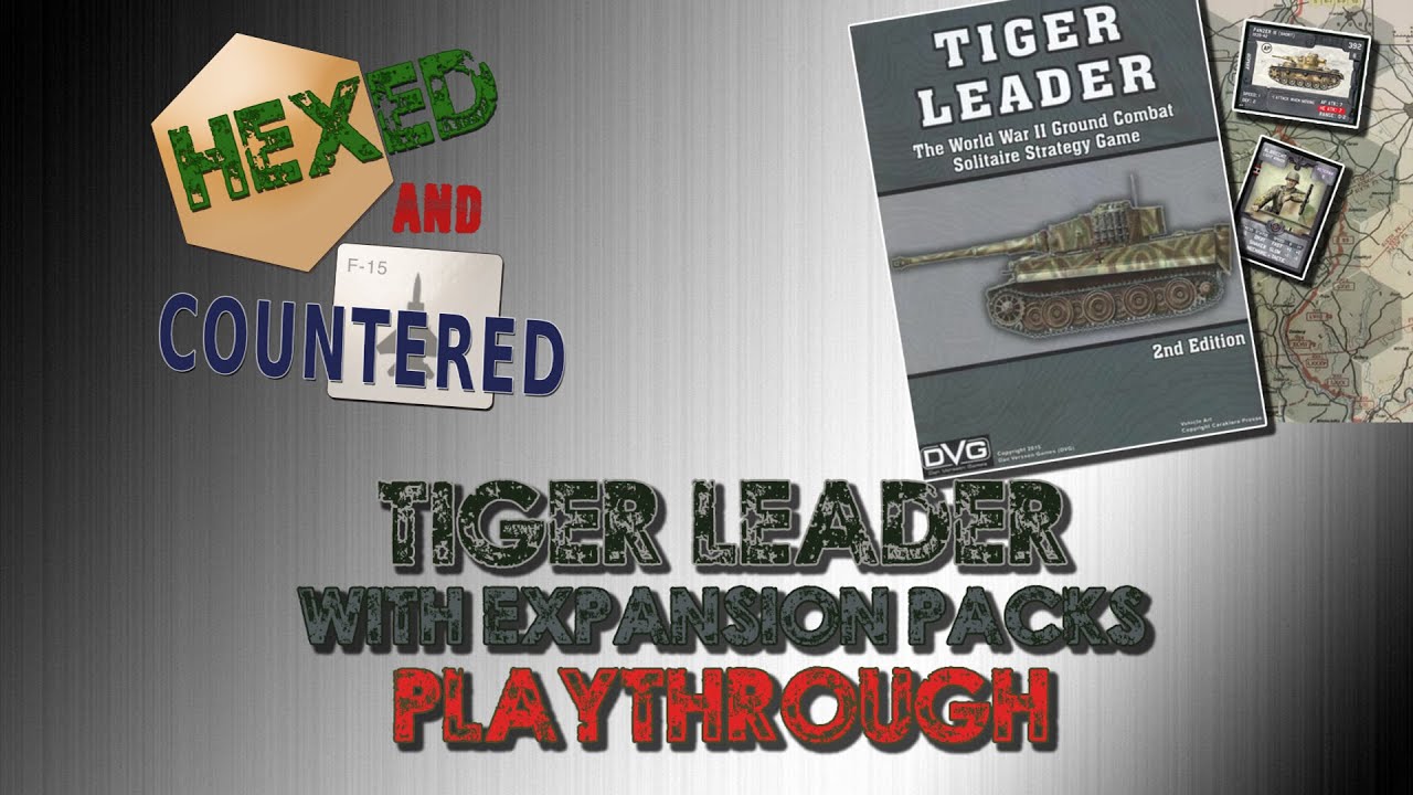 Tiger Leader (2nd Ed.): Playthrough with all expansions - YouTube