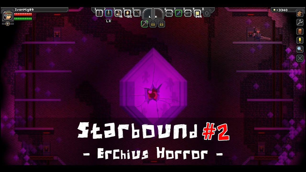 Starbound Reboot - Gameplay Ita #2 - Erchius Horror - YouTube