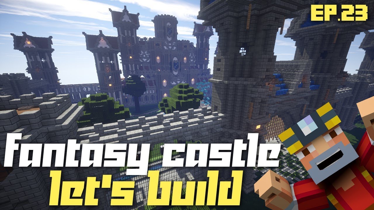 Minecraft Xbox 360: Let's Build a Fantasy Castle! Ep.23 - YouTube
