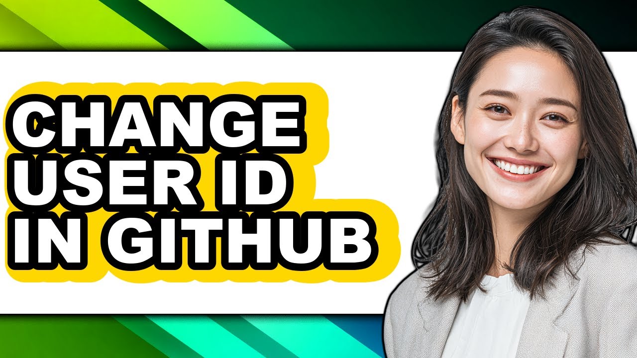 How to Change User Id in Github (updated) - YouTube
