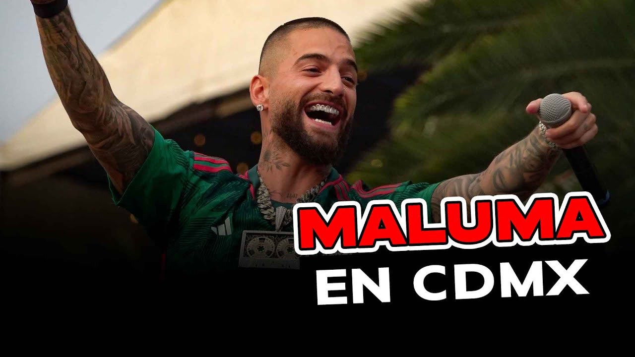Maluma sorprende a fans en las calles de la Ciudad de México paseando ...