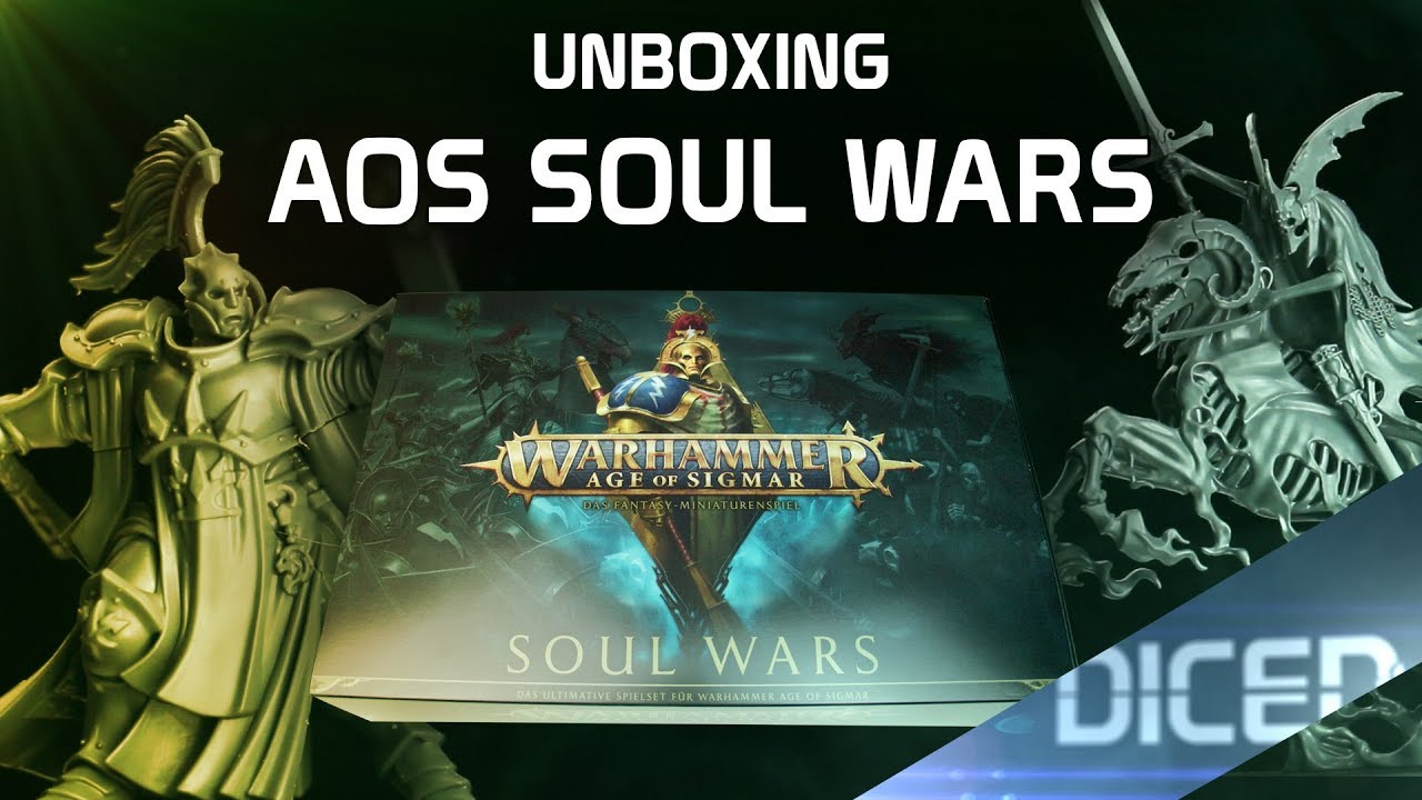 Unboxing: Warhammer Age of Sigmar Soul Wars | DICED - YouTube