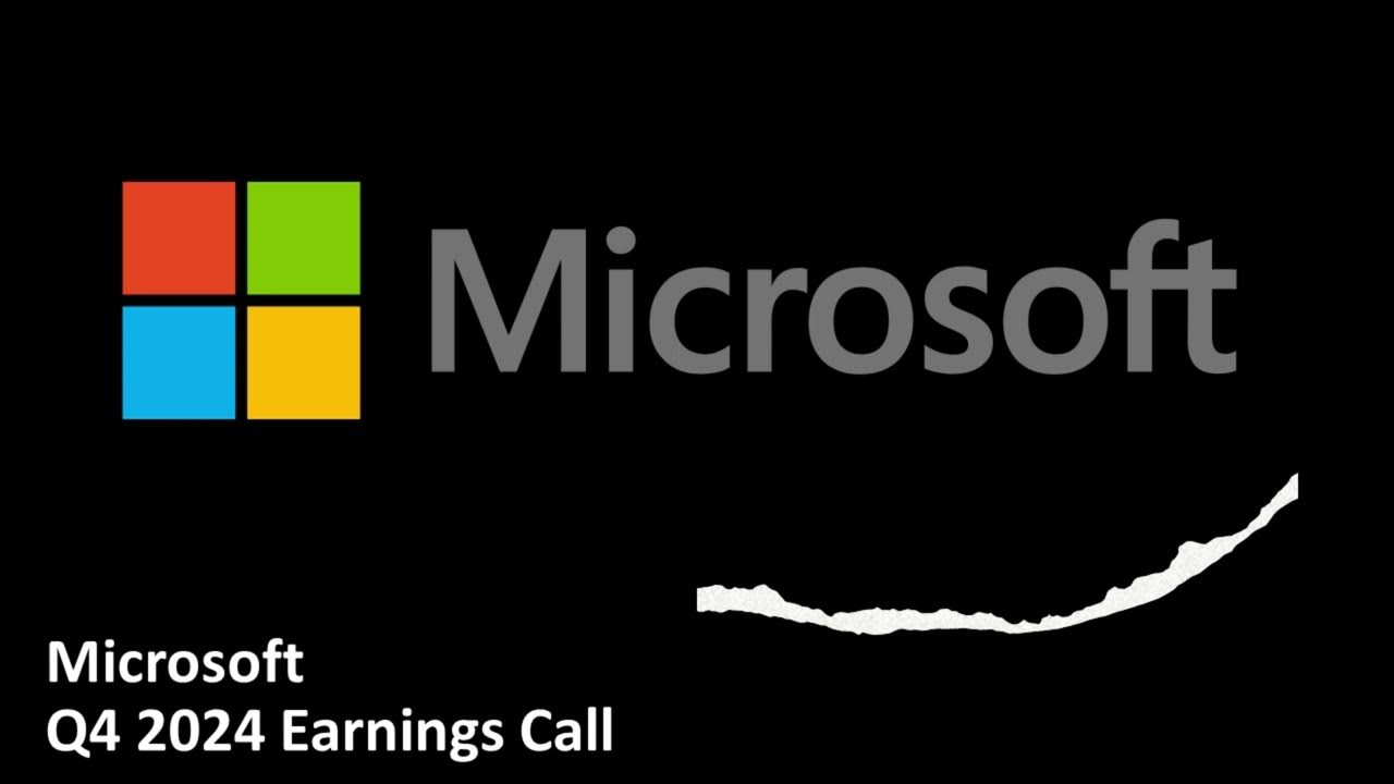 Microsoft (NASDAQ: MSFT) - Q4 2024 Earnings Call - YouTube