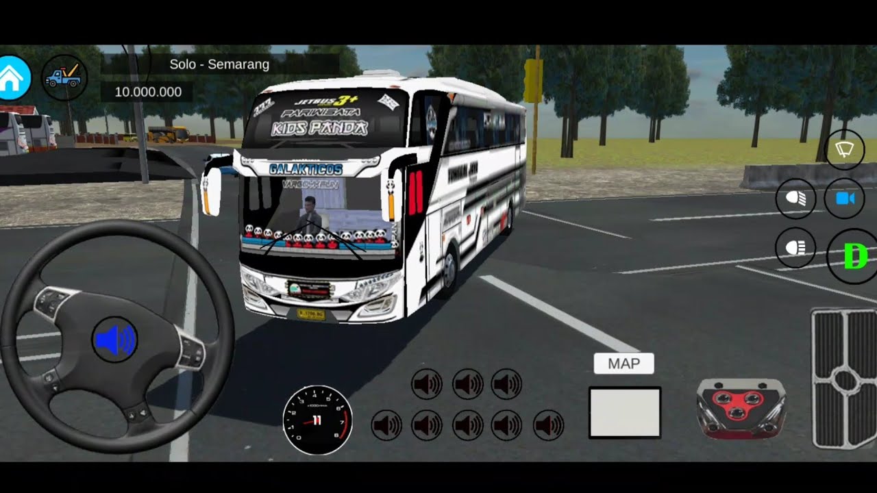 Mobil Bus Oleng Parah Tabrak Bus TUNGGAL JAYA di Tol Cipularang - GAME ...