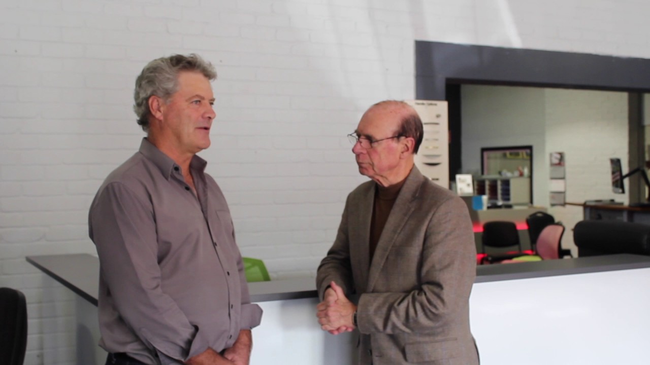 Gary Carvolth chats with Craig about Office Comforts - YouTube