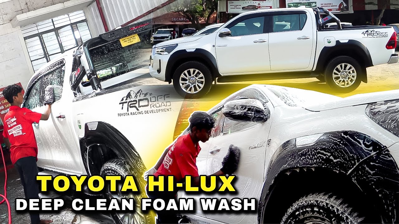 Professional Toyota Hilux Wash & Detailing by 5k Car Care | From Dirty ...