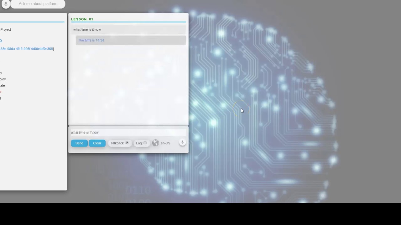 Cymatix NLU platform tutorial. Lesson 06: Inferences fulfillment - YouTube
