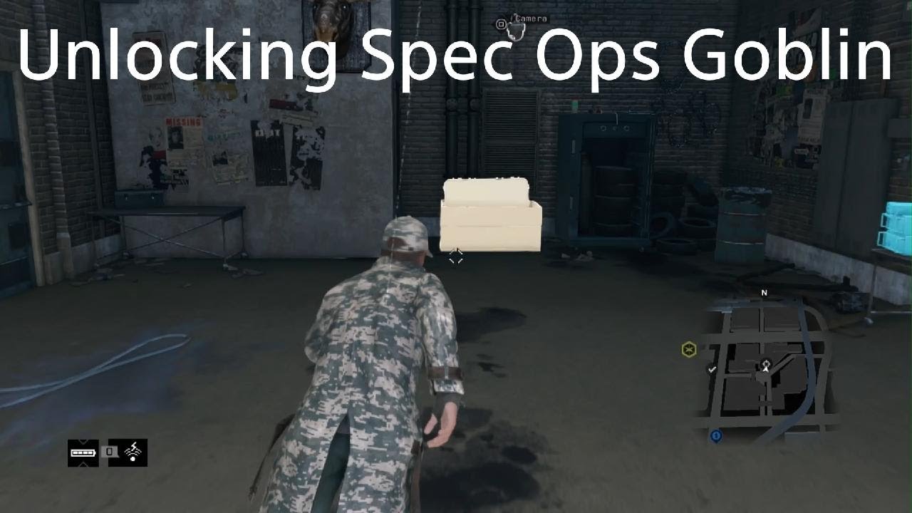 WATCH_DOGS|Unlocking Spec Ops Goblin - YouTube