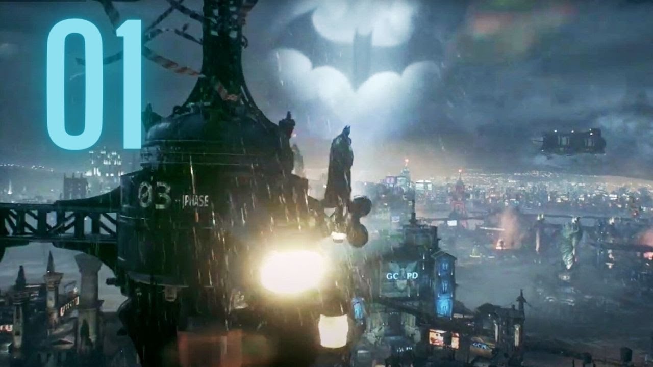 1-Batman: Arkham Knight Open World Gameplay | Xbox One S - YouTube